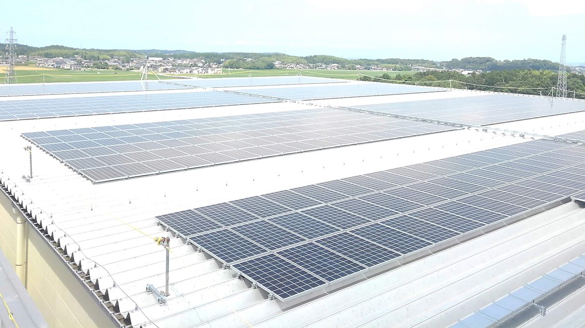 Kyocera 100% renewable energy-driven production plants