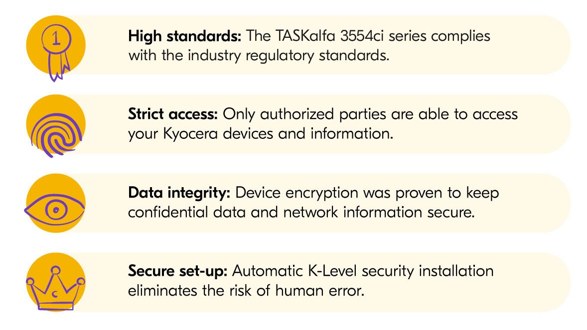 Security is our signature feature - Kyocera